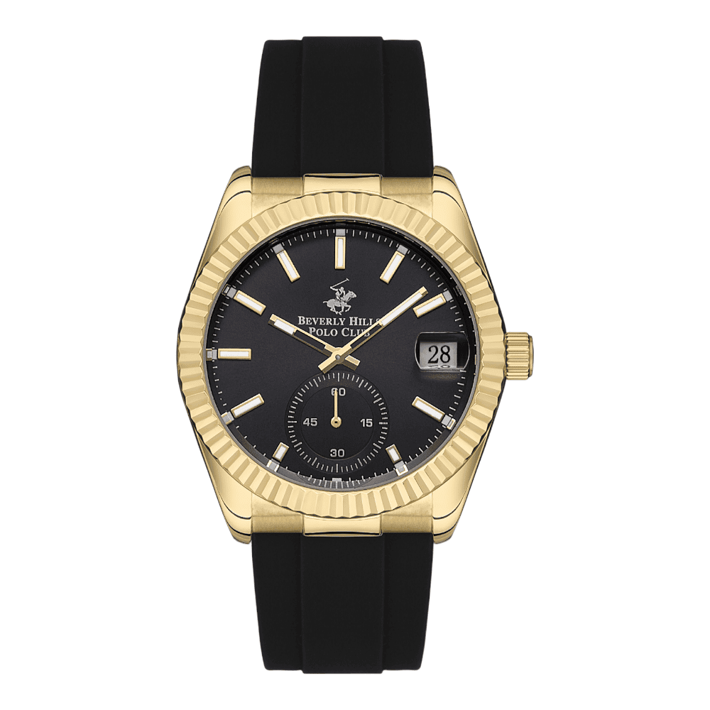 Buy BEVERLY HILLS POLO CLUB Men's Analog Black Dial Watch - BP3325X.151 ...