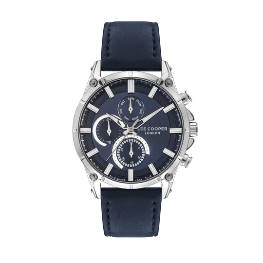 Buy LEE COOPER Men's Multi Function Dark Blue Dial Watch LC07531.099 - Dash