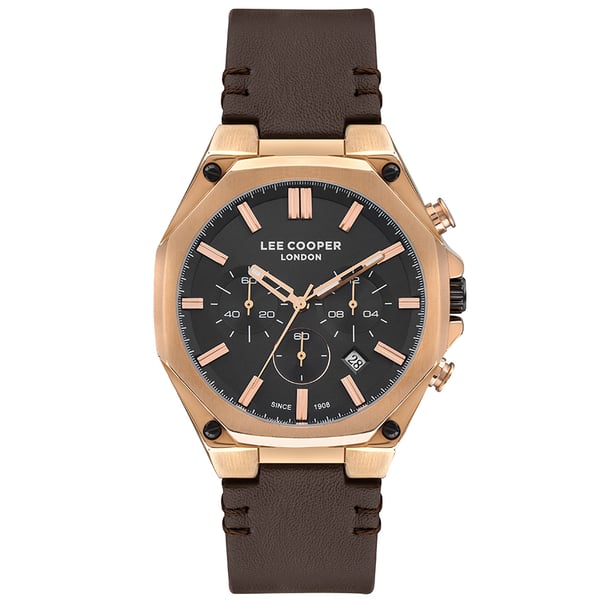 Buy LEE COOPER Men's Multi Function Black Dial Watch - LC07318.452 - Dash